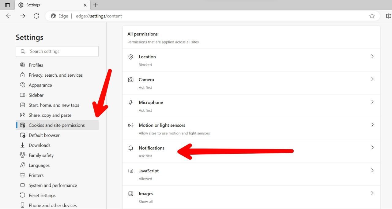 How to block pop-up notifications in your browser