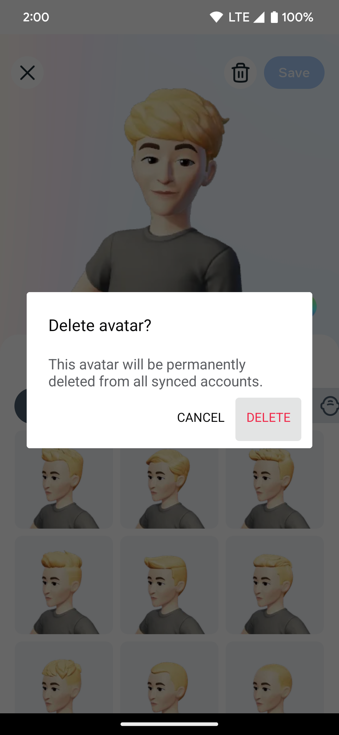 Facebook: How to create a custom avatar