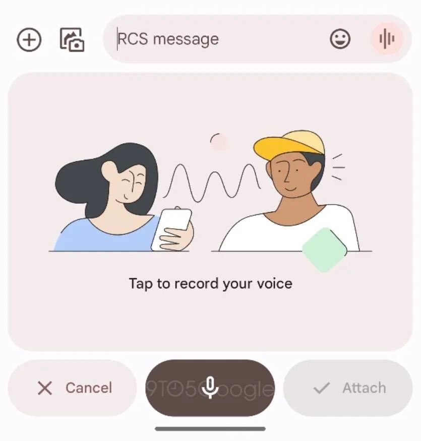 Google Messages tests yet another new voice recorder UI