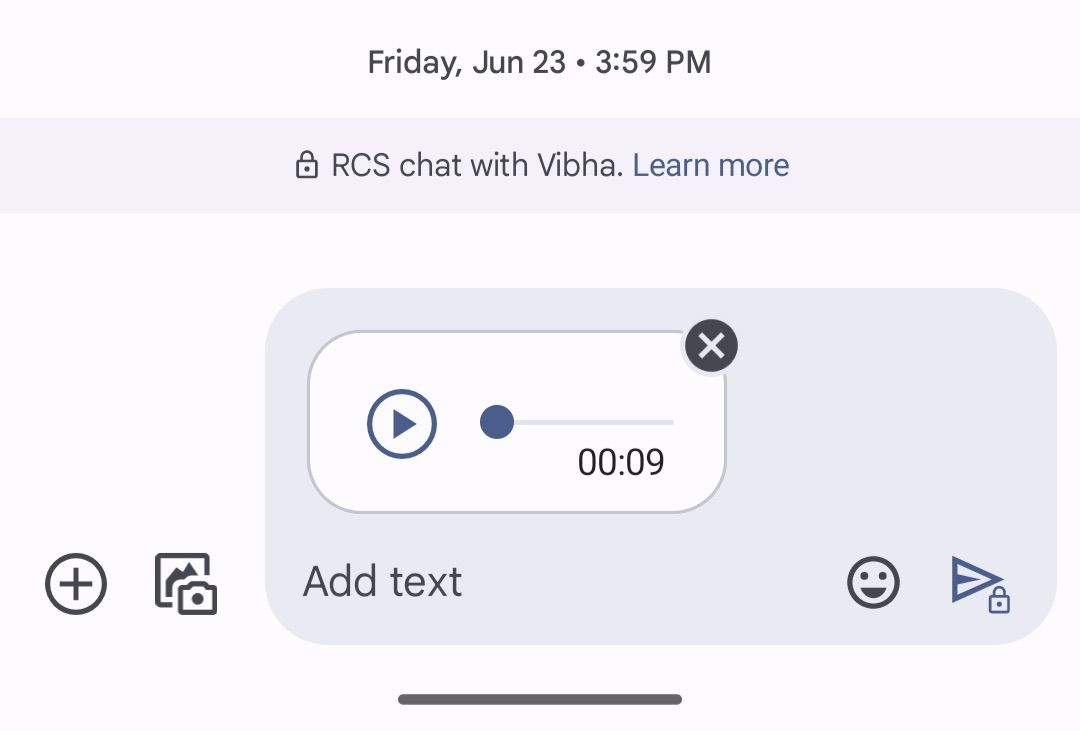 Google Messages tests yet another new voice recorder UI