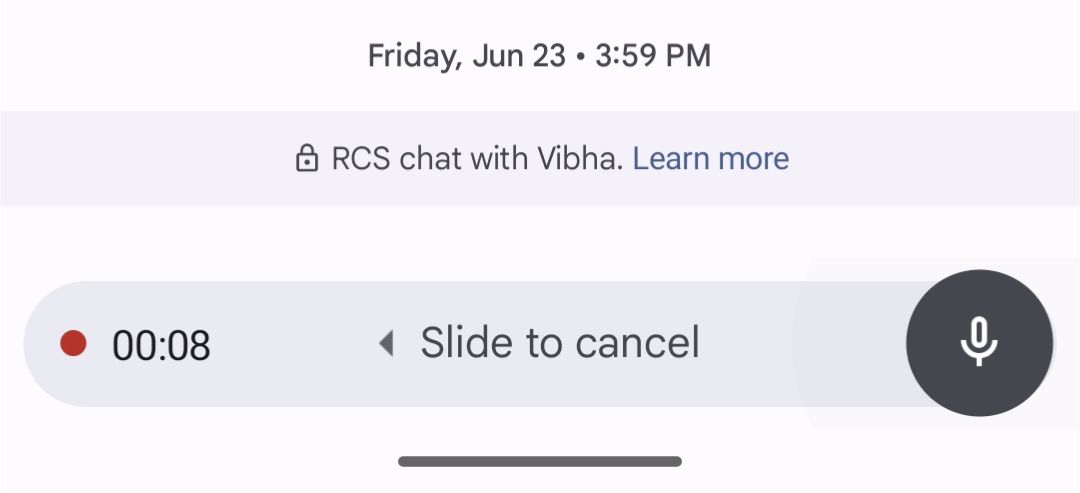 Google Messages tests yet another new voice recorder UI