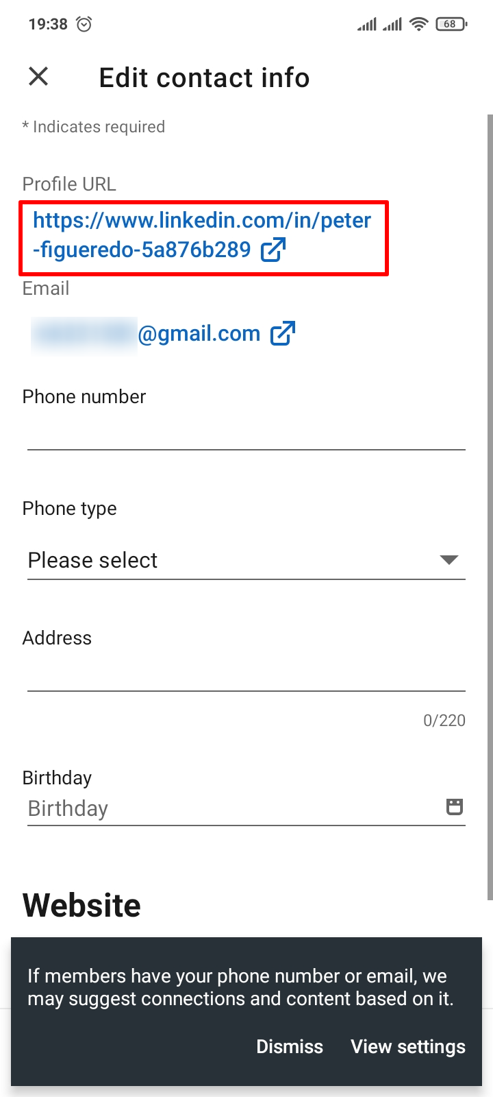 How to customize your LinkedIn URL