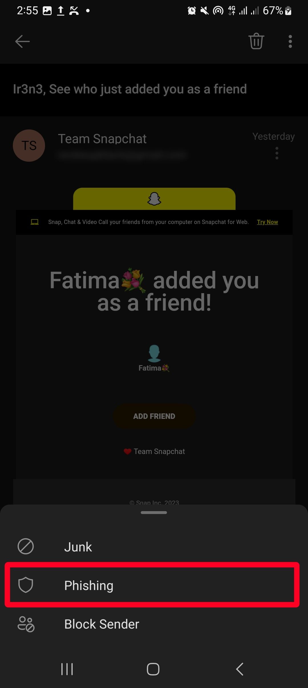 How to spot and report phishing emails