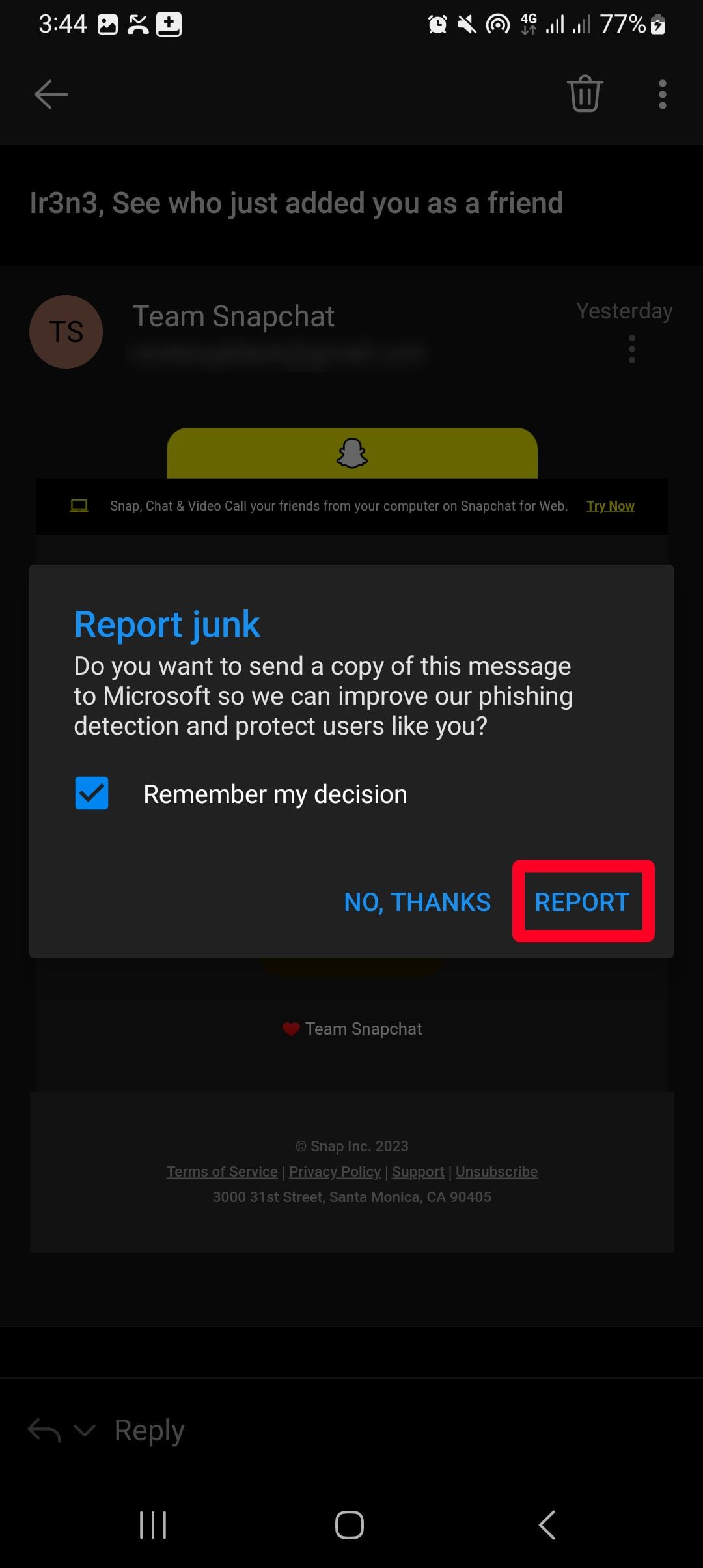 How to spot and report phishing emails