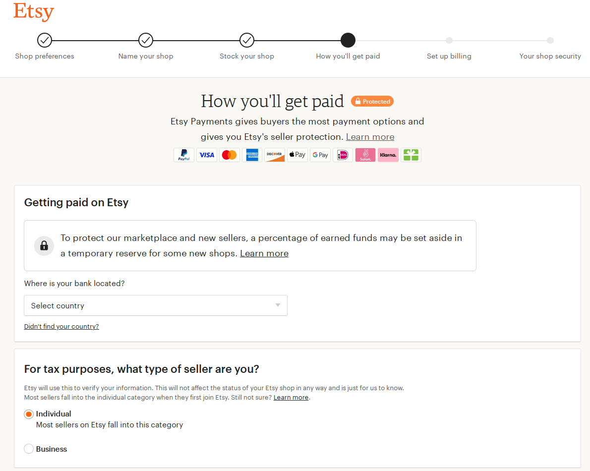 How to open an Etsy shop