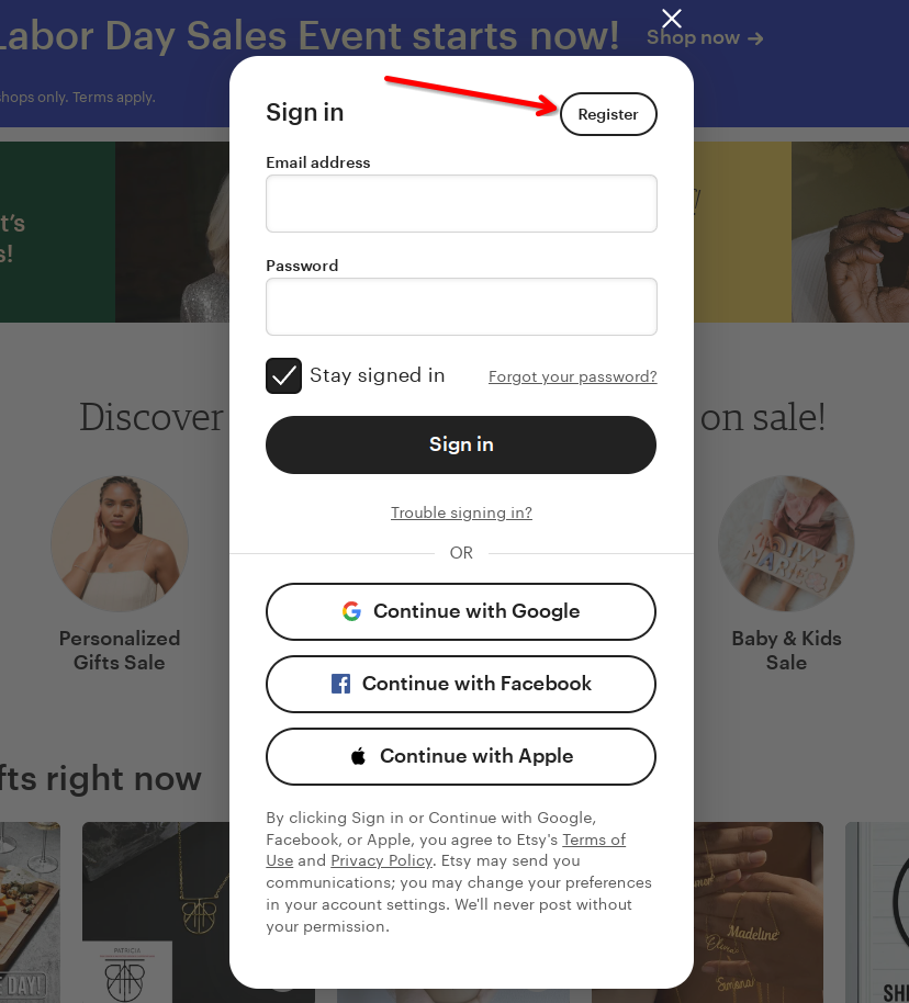 How to open an Etsy shop