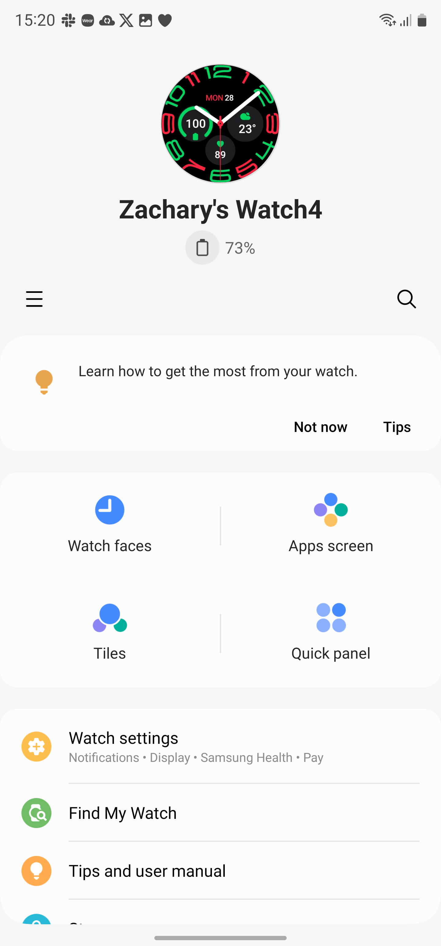 Samsung is bringing Galaxy Watch 6 faces to the Watch 4 and 5