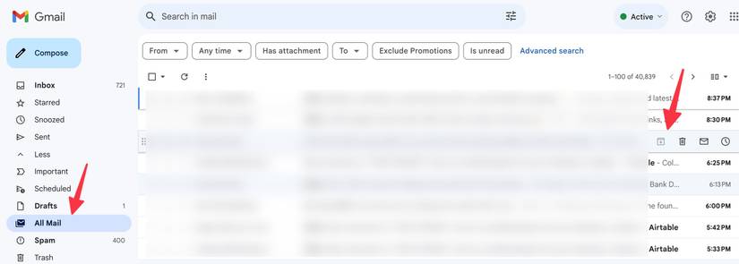 How to find an archived email in Gmail in seconds