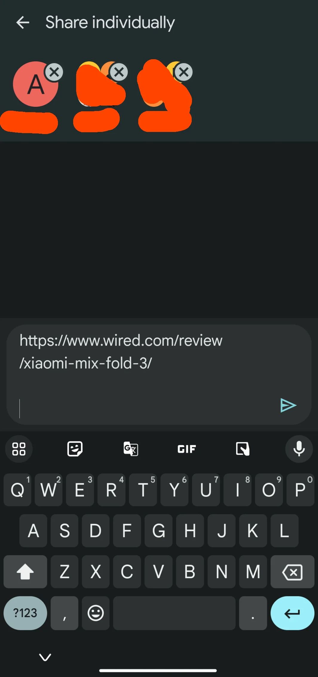 Enhanced UI in Google Messages streamlines the forwarding process