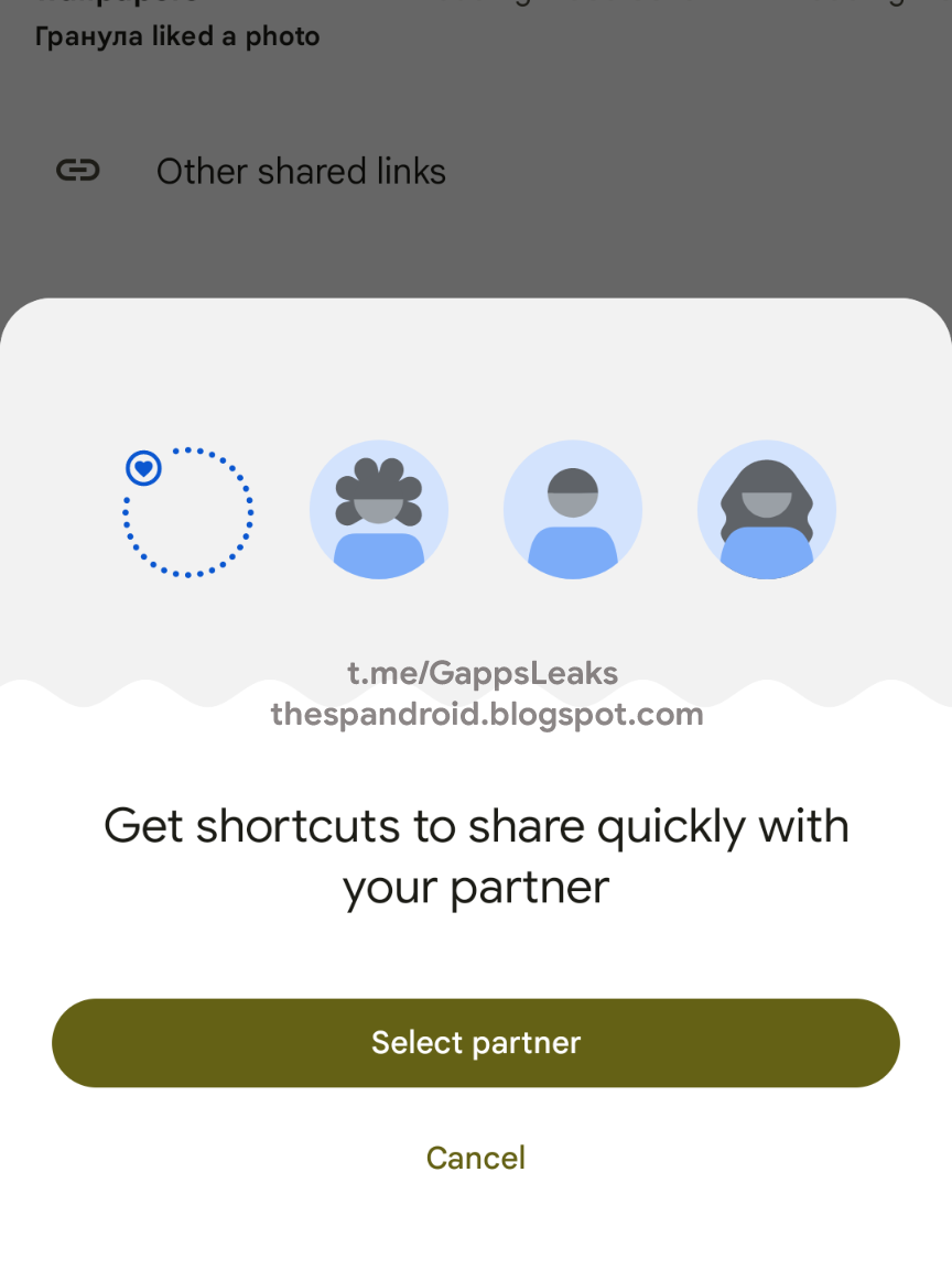 Google Photos wants to put your partner front and center for image sharing