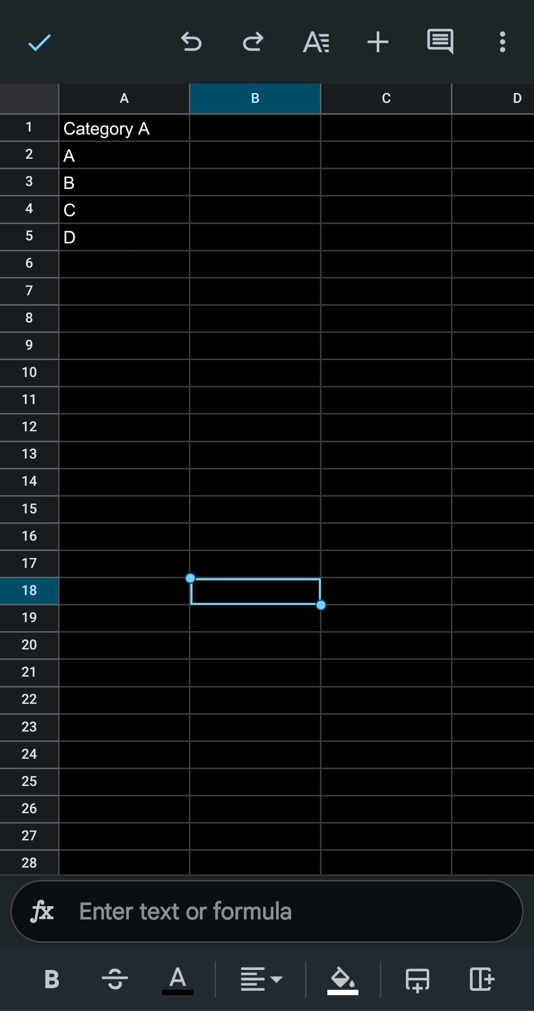 How to group rows or columns in Google Sheets