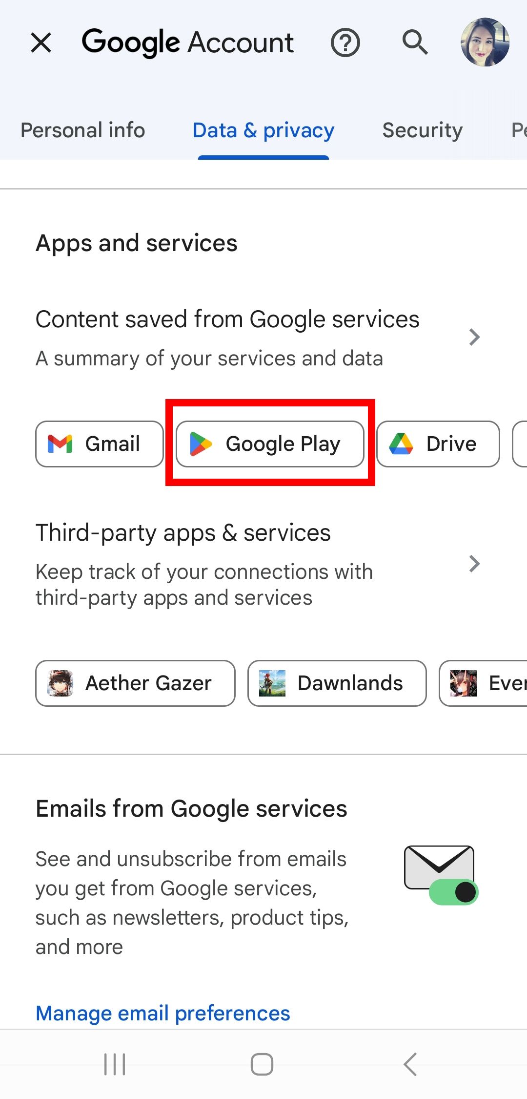 How to backup your game data