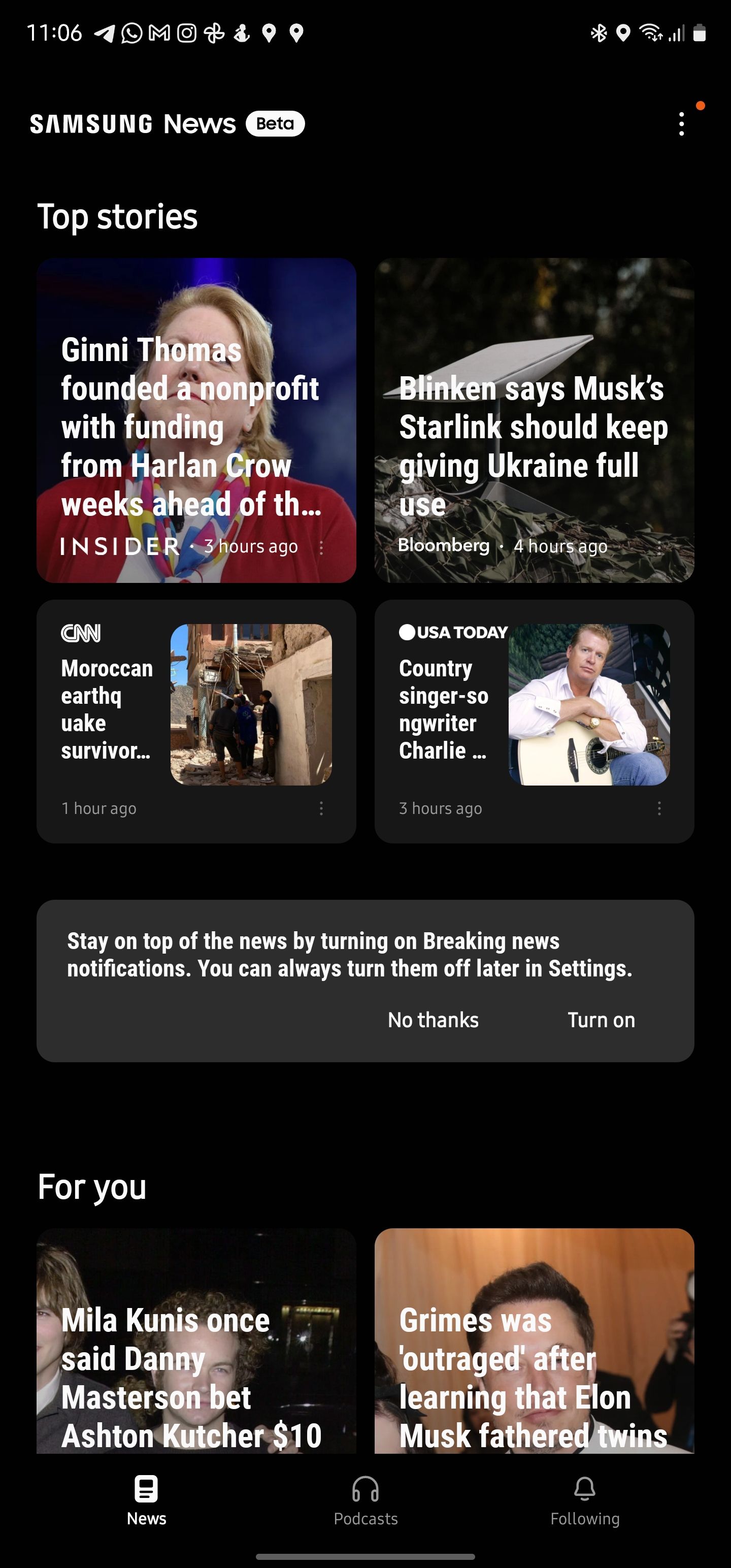 What is Samsung News and how do you use it?