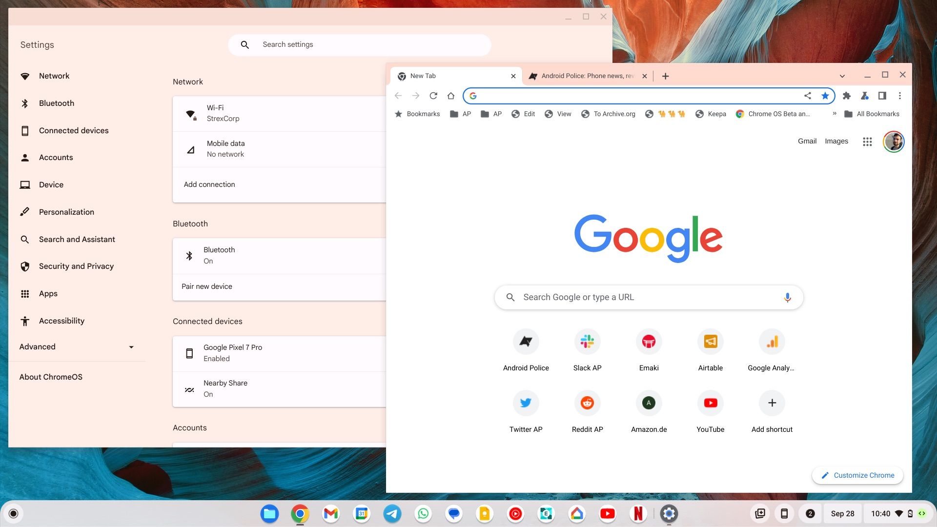 Your Chromebook’s interface now looks a lot more like Android
