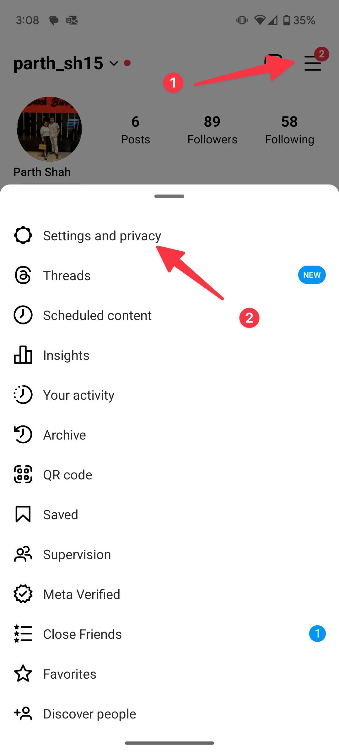 How to use multiple Instagram accounts on the mobile app