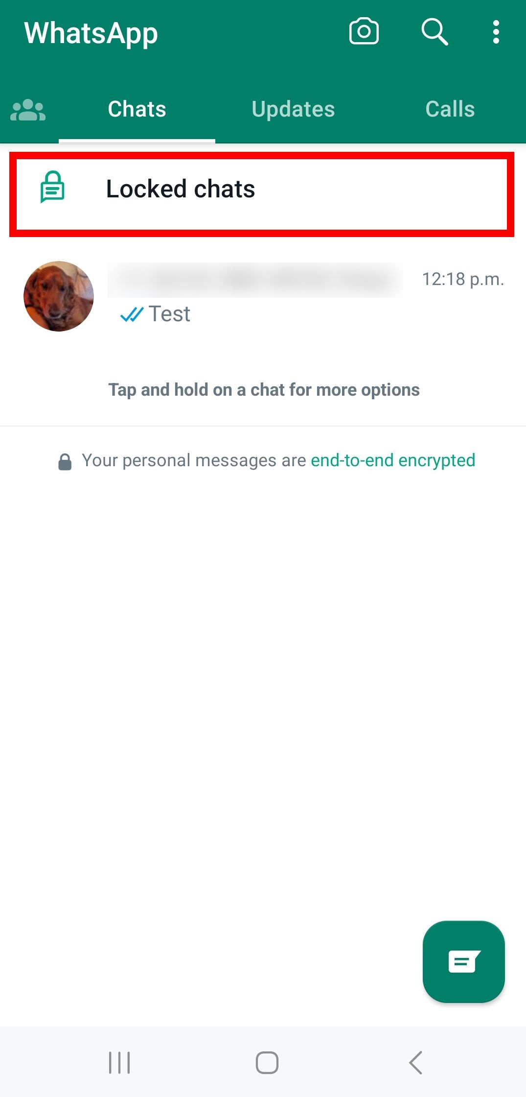How to turn on WhatsApp Chat Lock