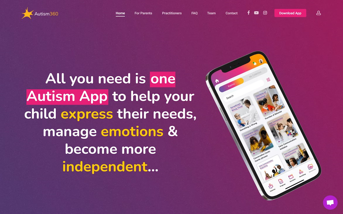 Android apps to support parents with children with autism