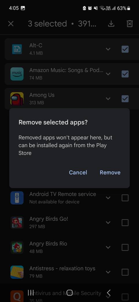 How to delete your history on the Google Play Store