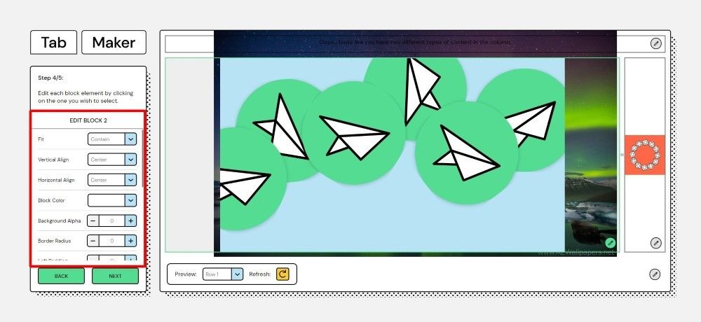 How to use Tab Maker in Google Chrome