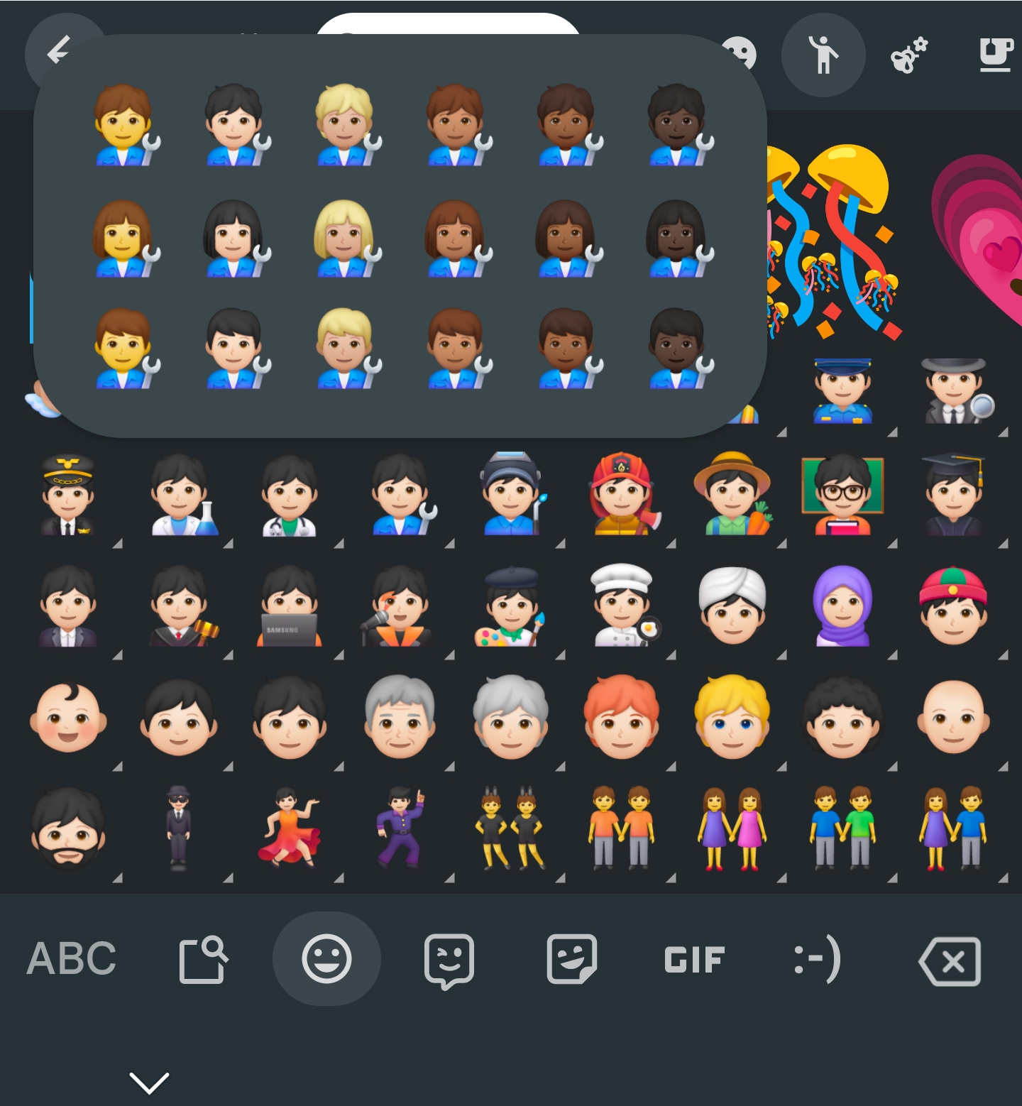 Gboard simplifies picking your emoji skin tone and gender expression of ...