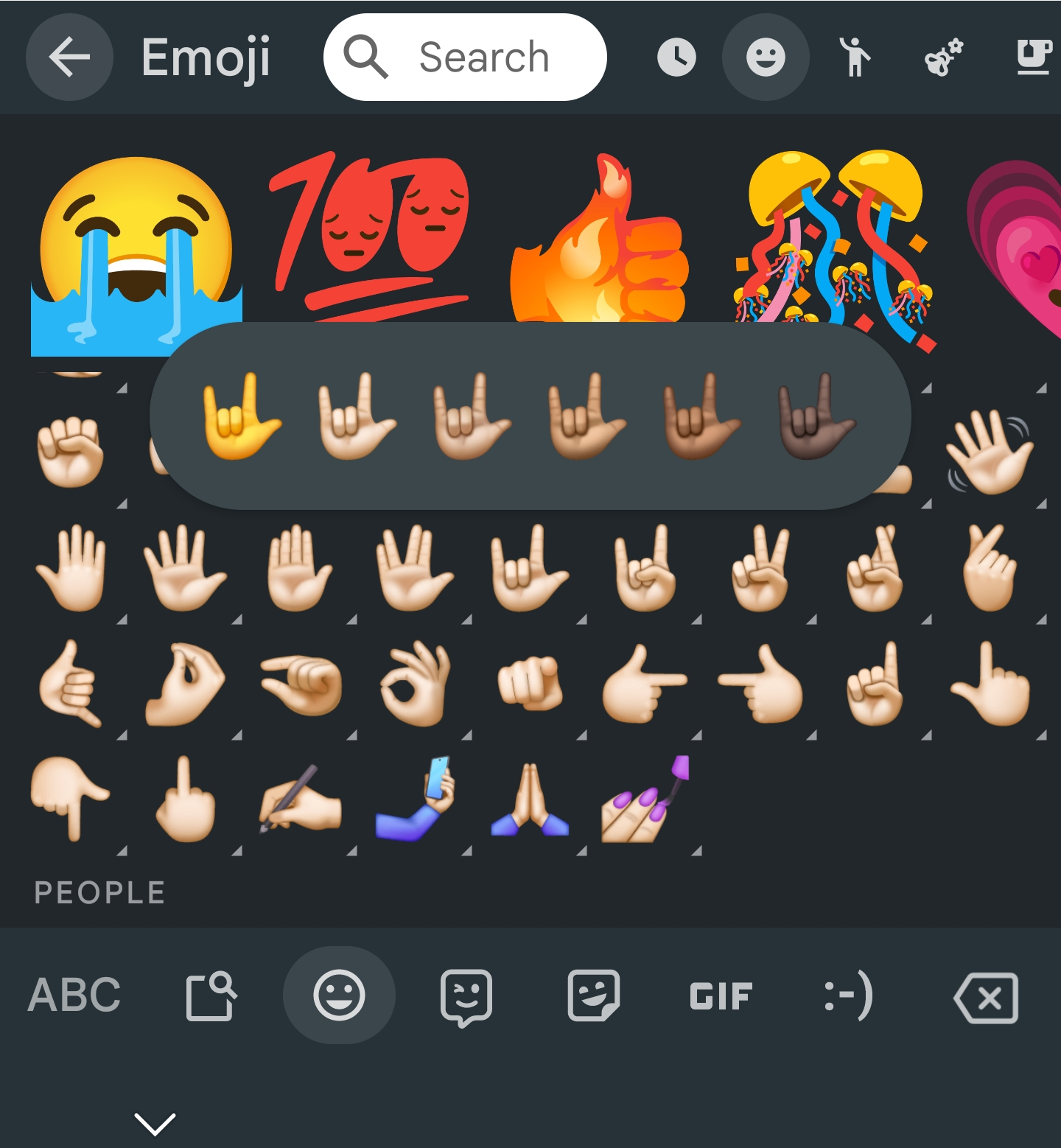 Gboard simplifies picking your emoji skin tone and gender expression of ...