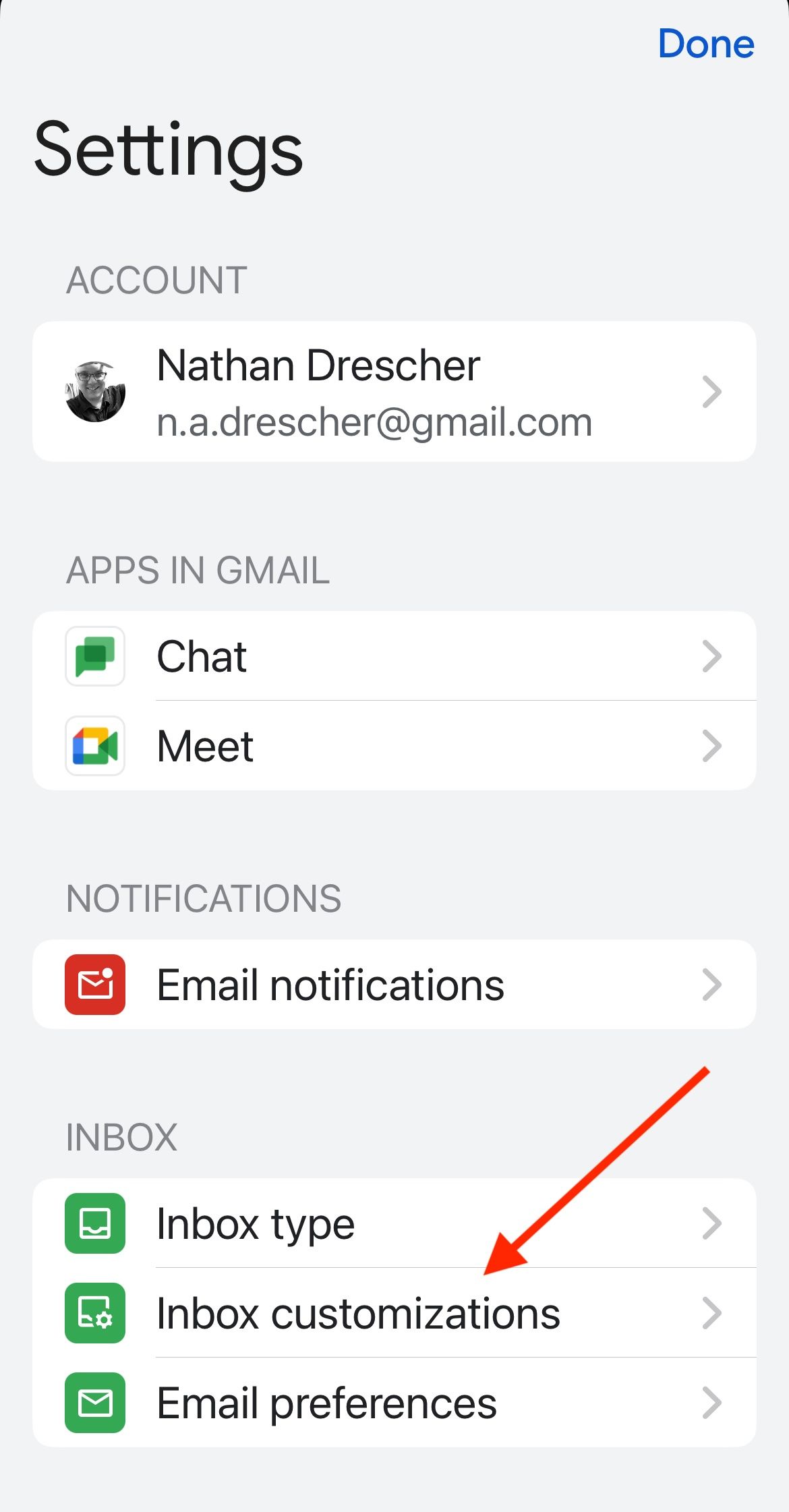 Gmail: How to show more than 50 email messages