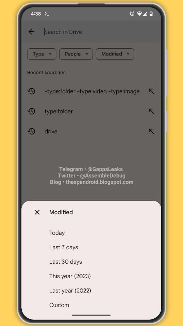 Google Drive could make file search painless on Android