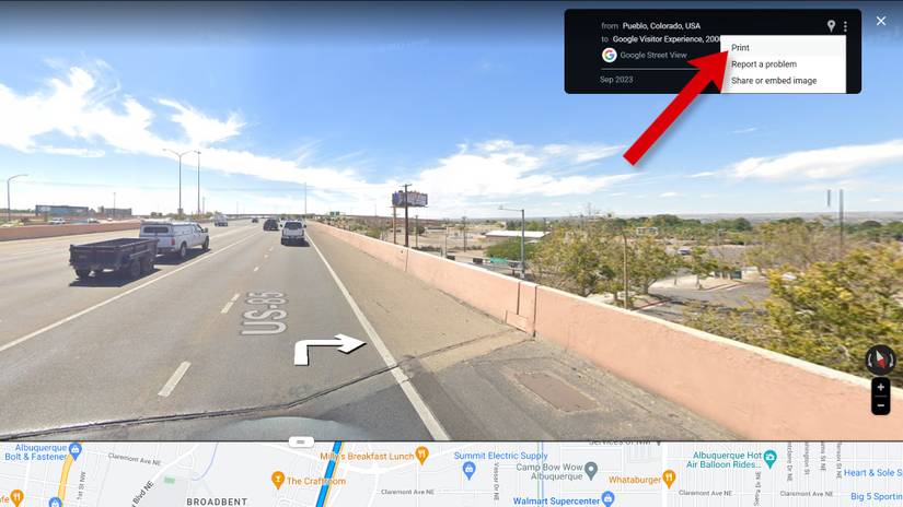 How to easily print directions from Google Maps