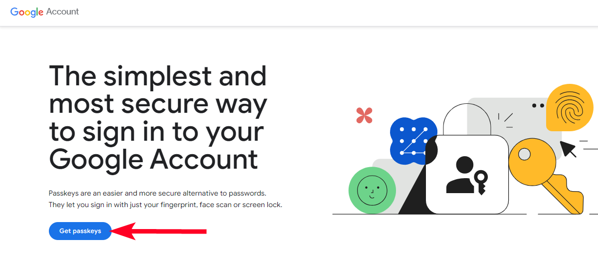 How to replace your Gmail password with a passkey