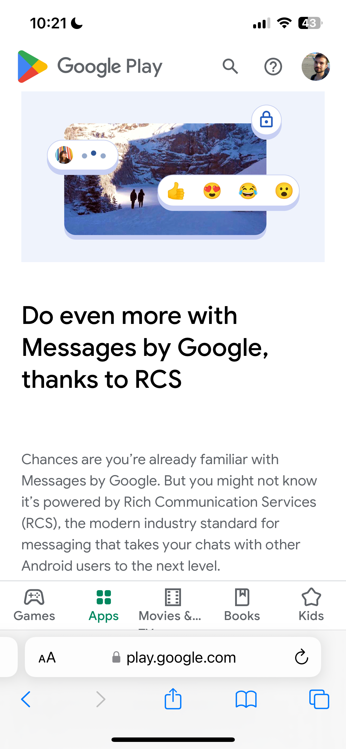 Google is now using the Play Store to shove RCS in Apple’s face