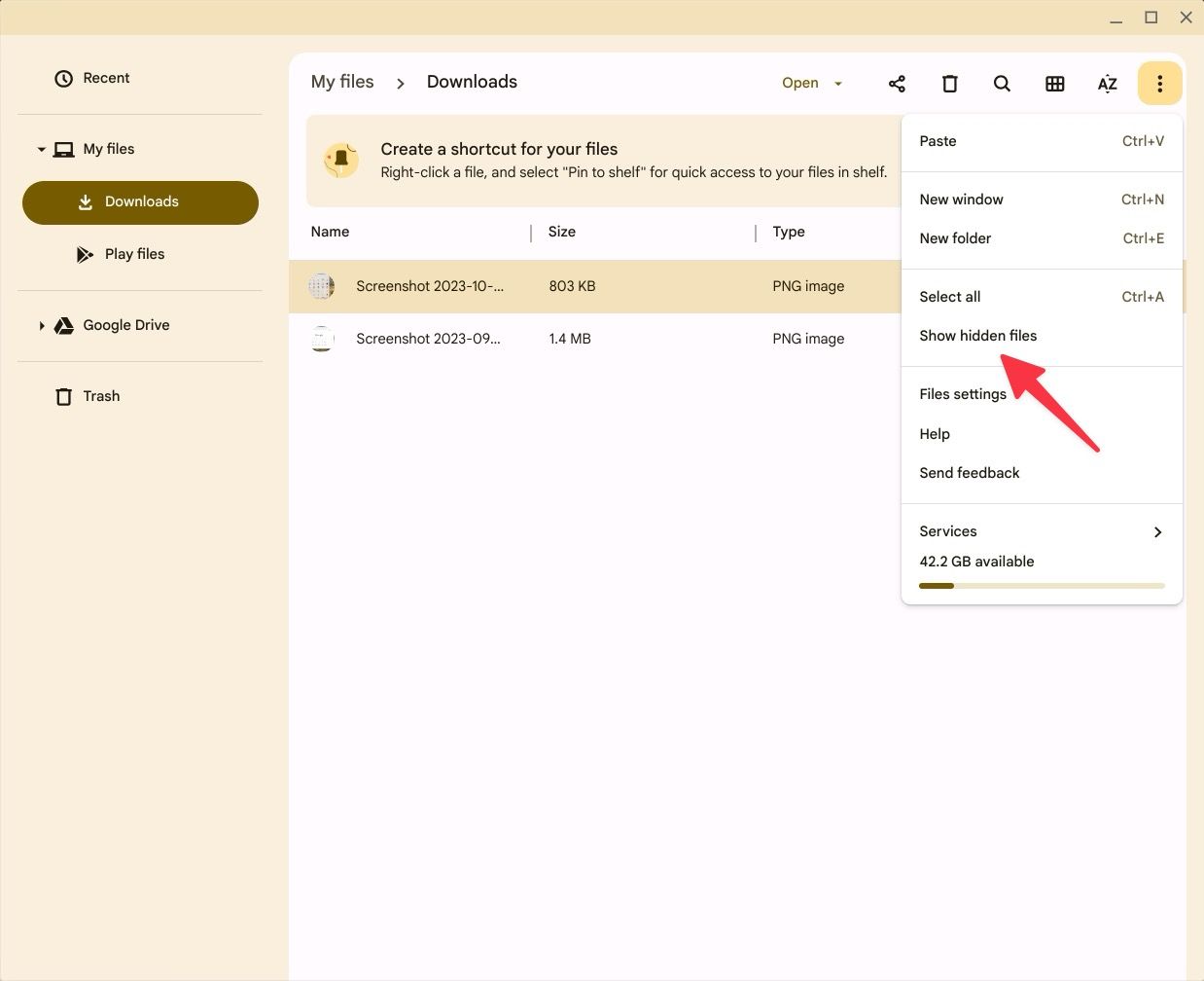 How To Hide Files And Folders On Your Chromebook