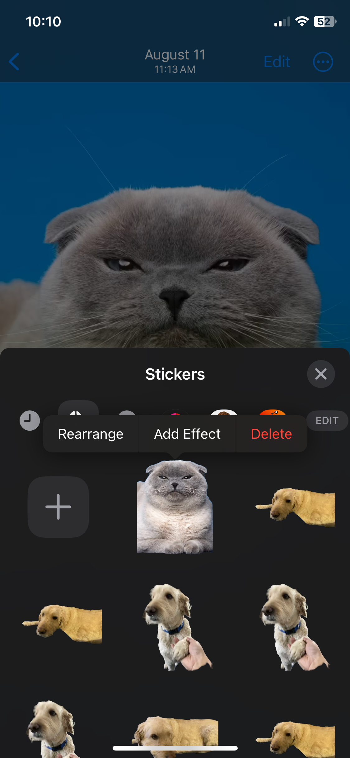 How to create stickers on iOS 17
