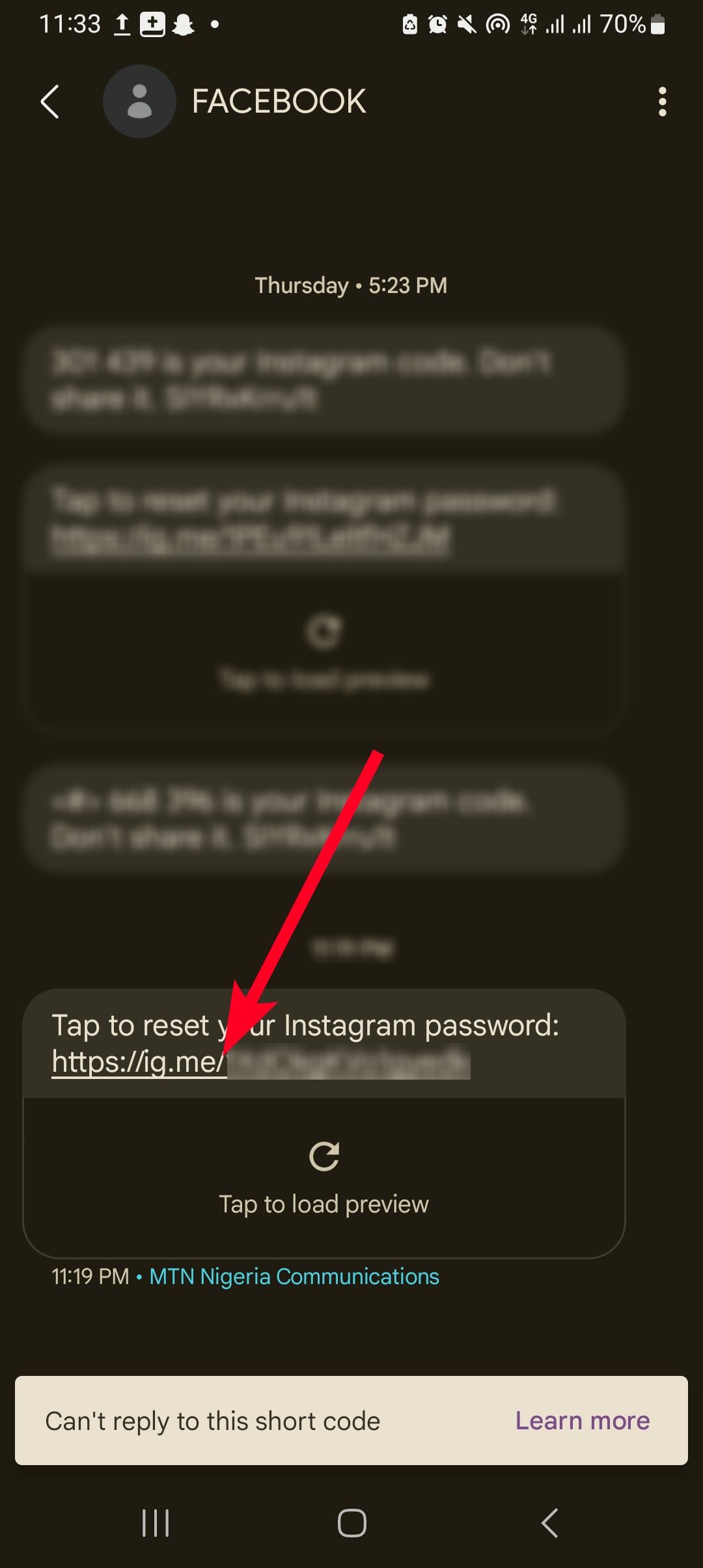 How to get your Instagram account back