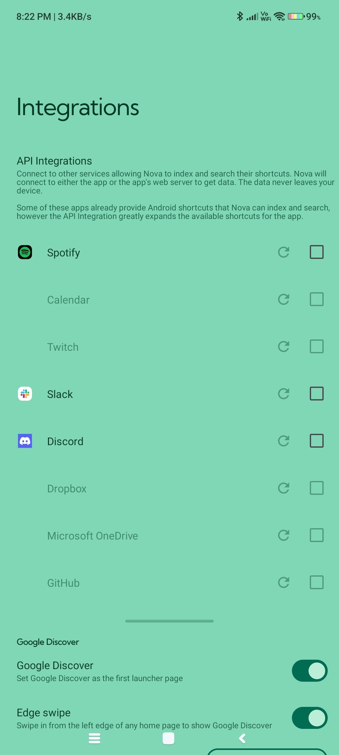 Nova Launcher Search gets better with more app integrations