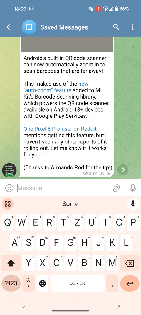 The Google Pixel 8's new multi-language dictation is less than perfekt