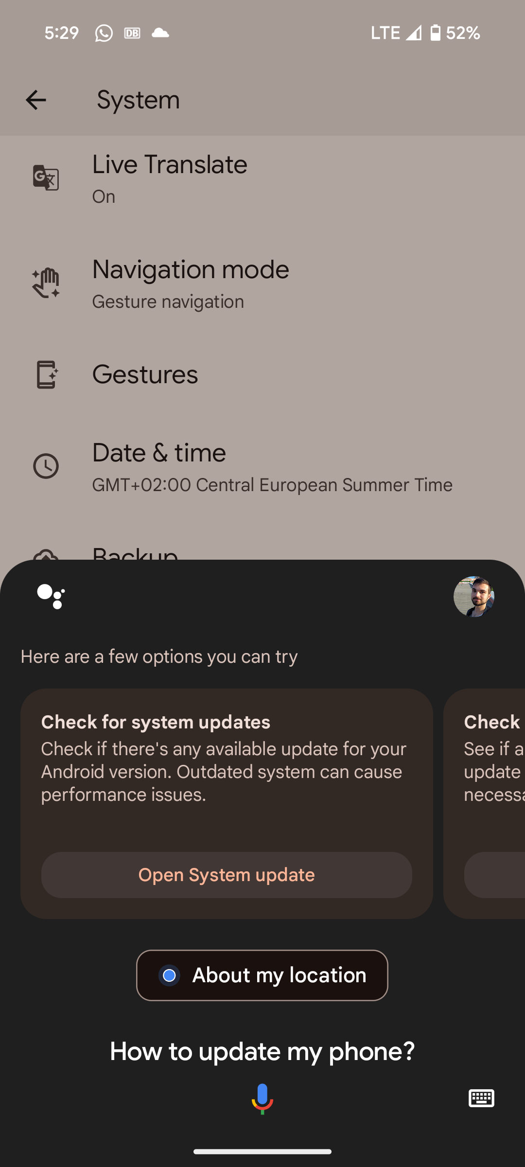The Google Pixel 8’s Assistant makes itself known as a settings helper