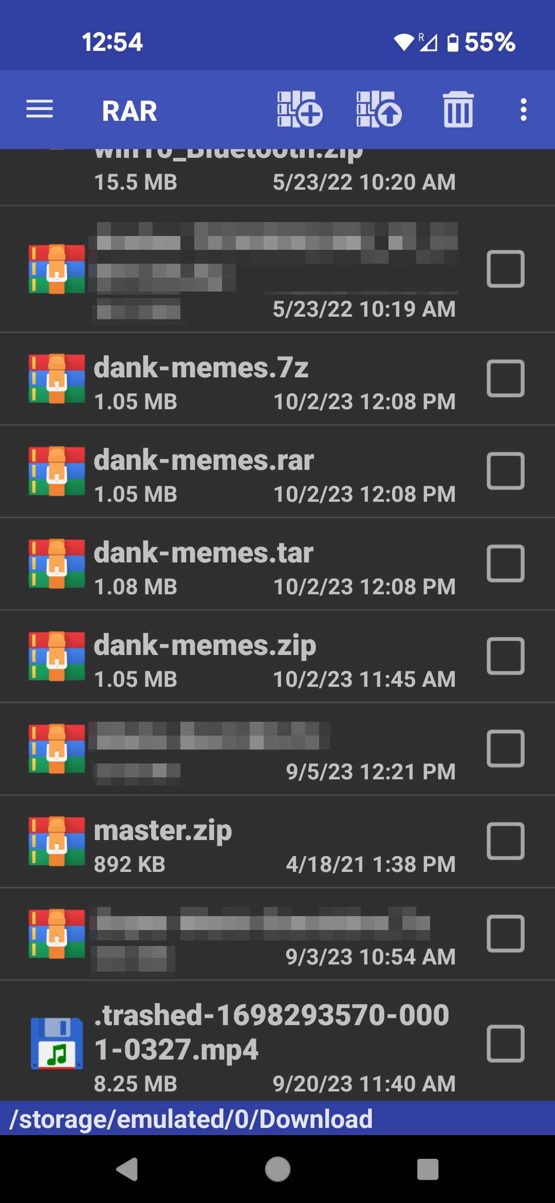 How to unzip your files on smartphones and tablets