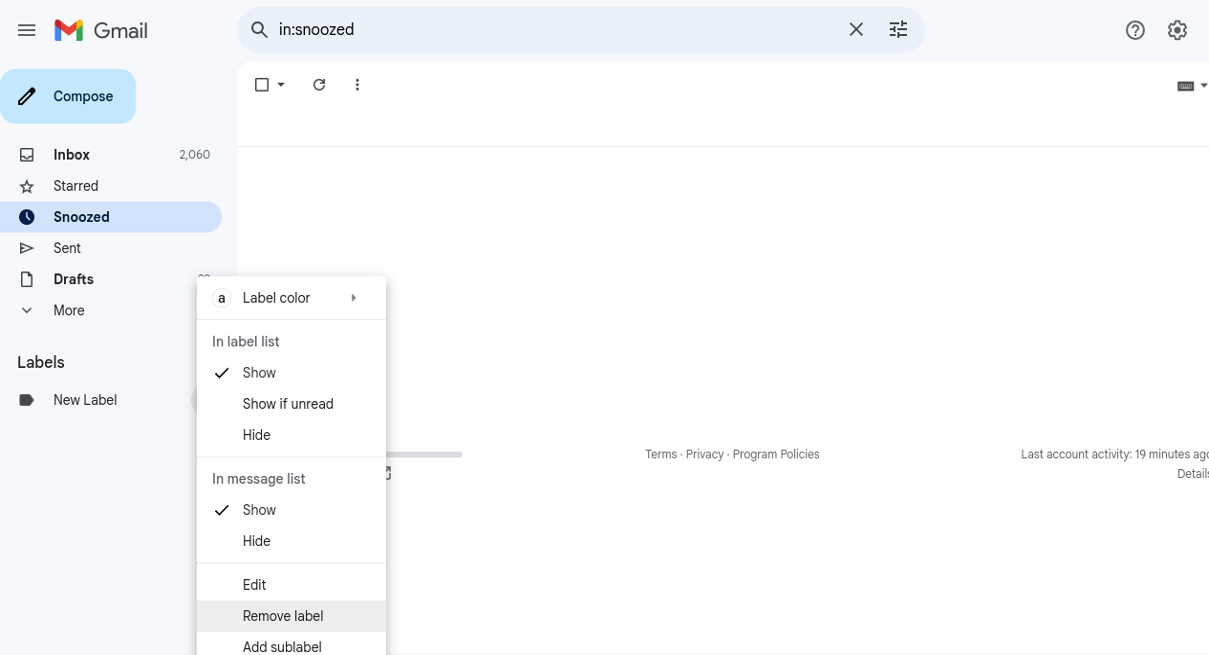How to rename and delete labels in Gmail