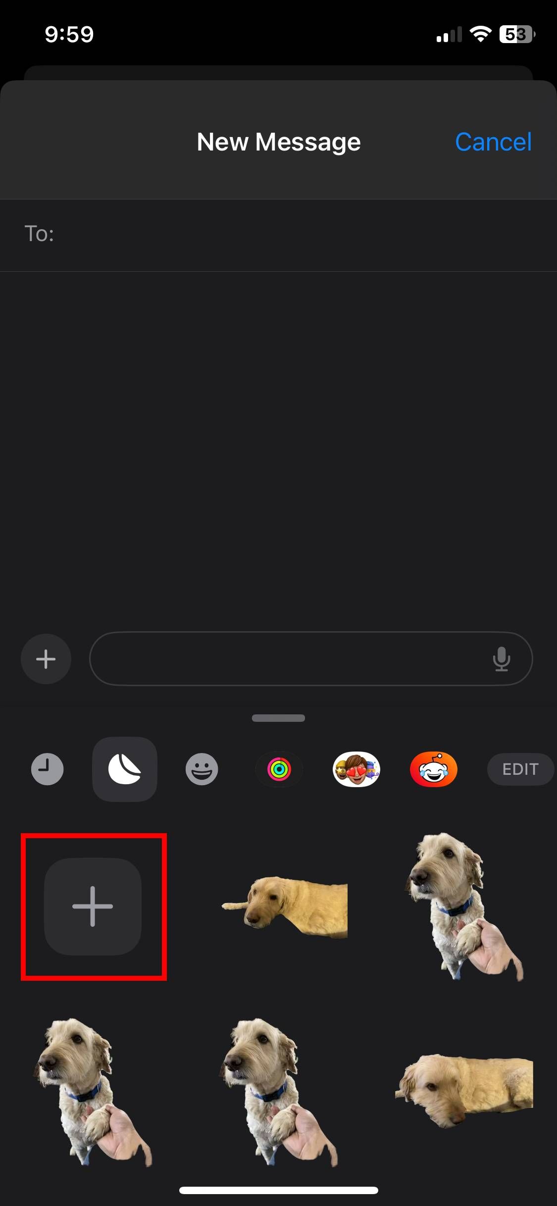 How to create stickers on iOS 17