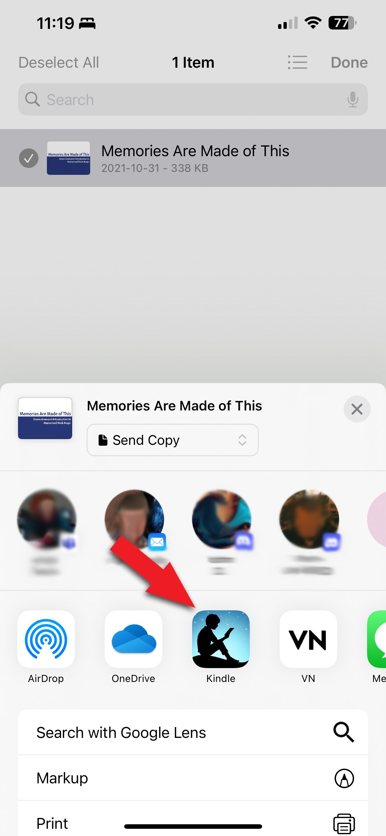 How to convert a PDF to read on your Kindle