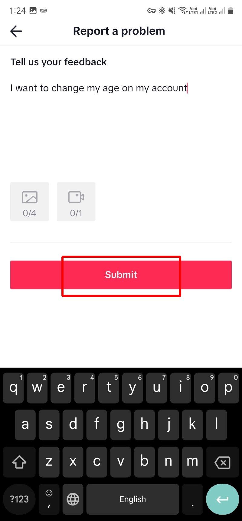 How to change your age on TikTok
