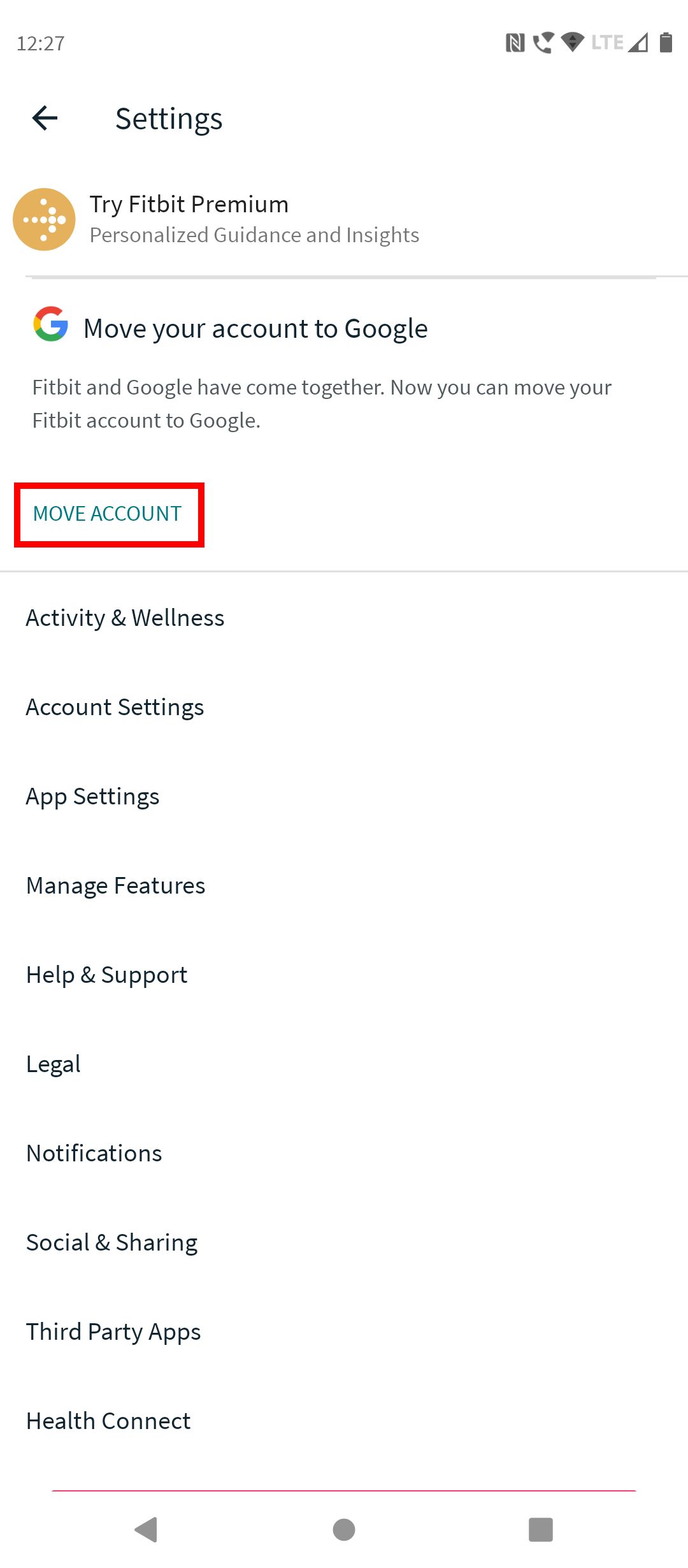 What you need to know to move Fitbit to your Google account