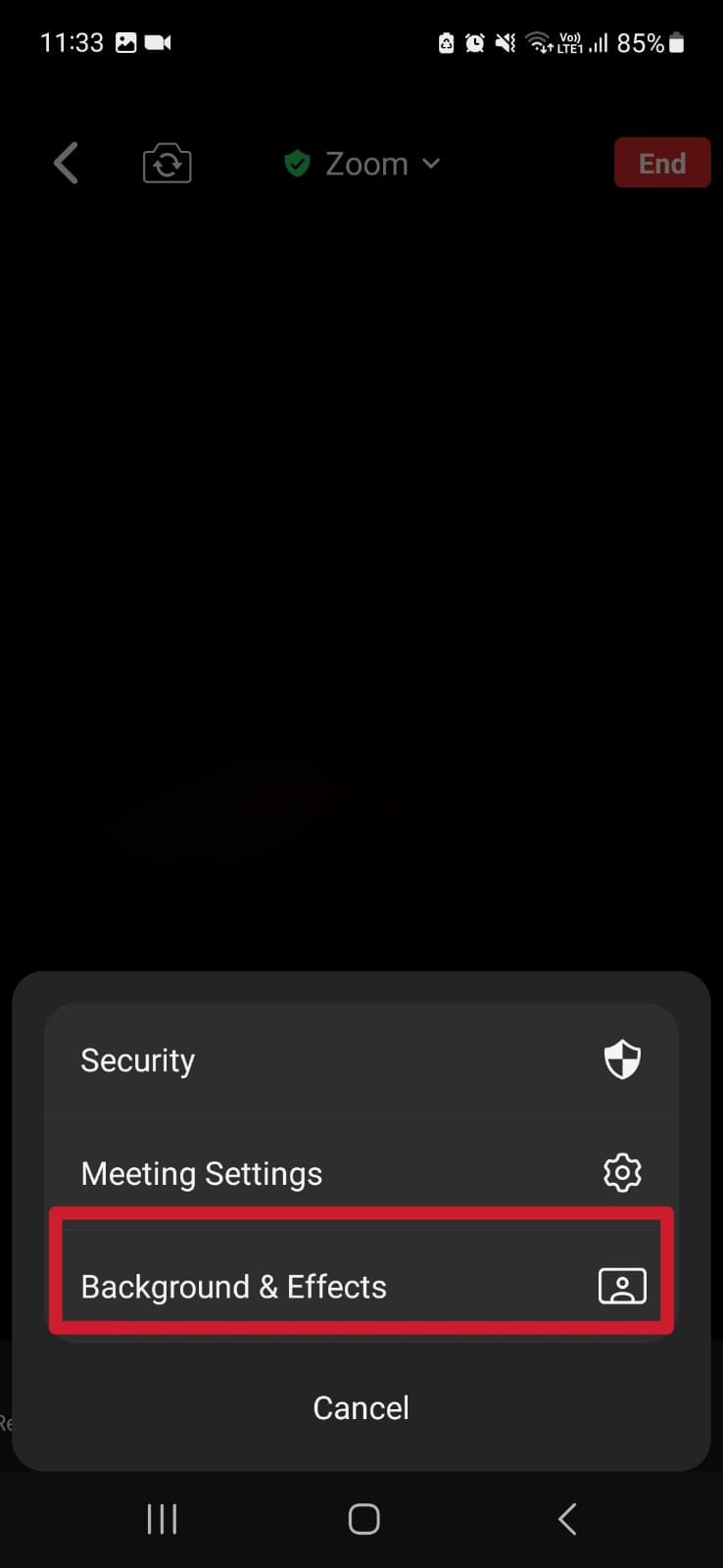 How to change and blur your background in Zoom