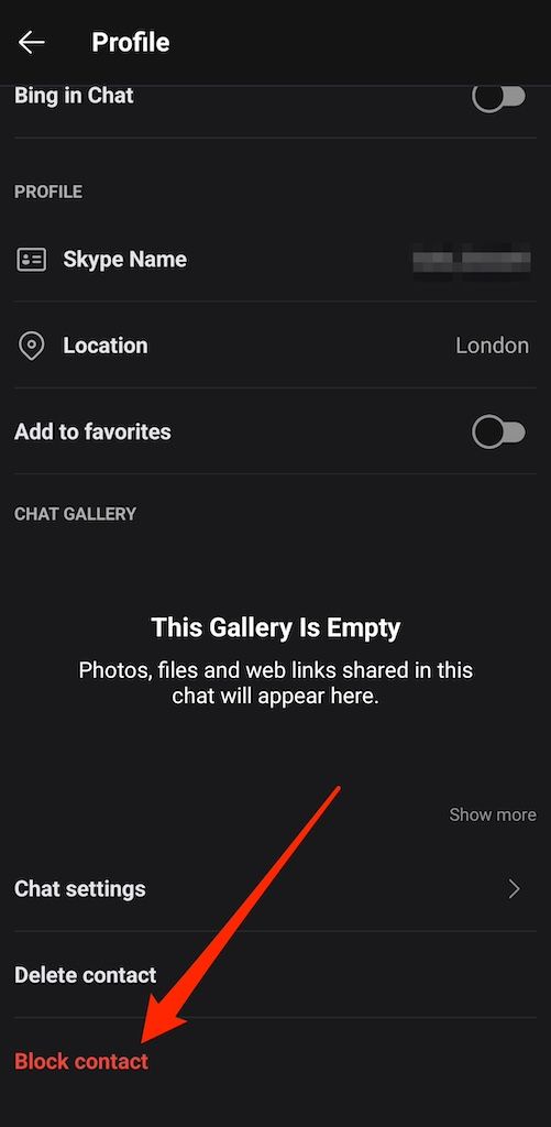 How to block and unblock someone on Skype
