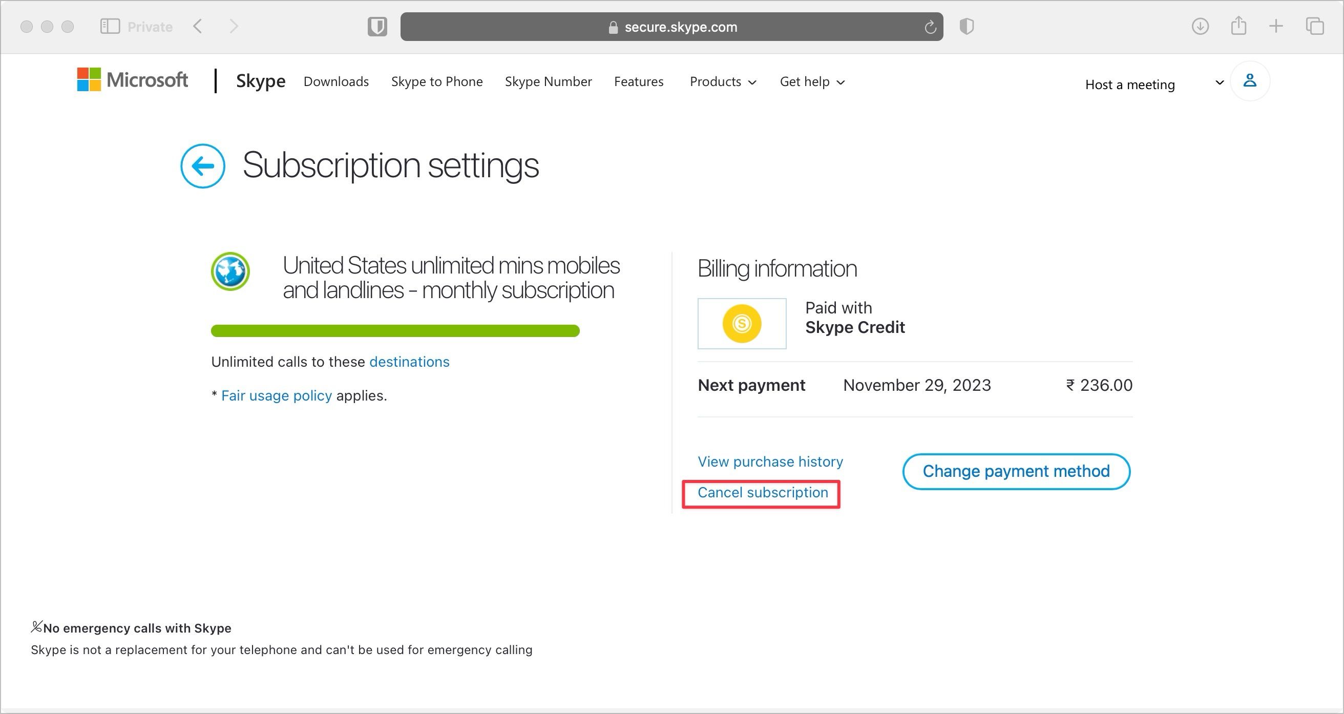 Skype: How to cancel your subscription Skype: How to cancel your subscription