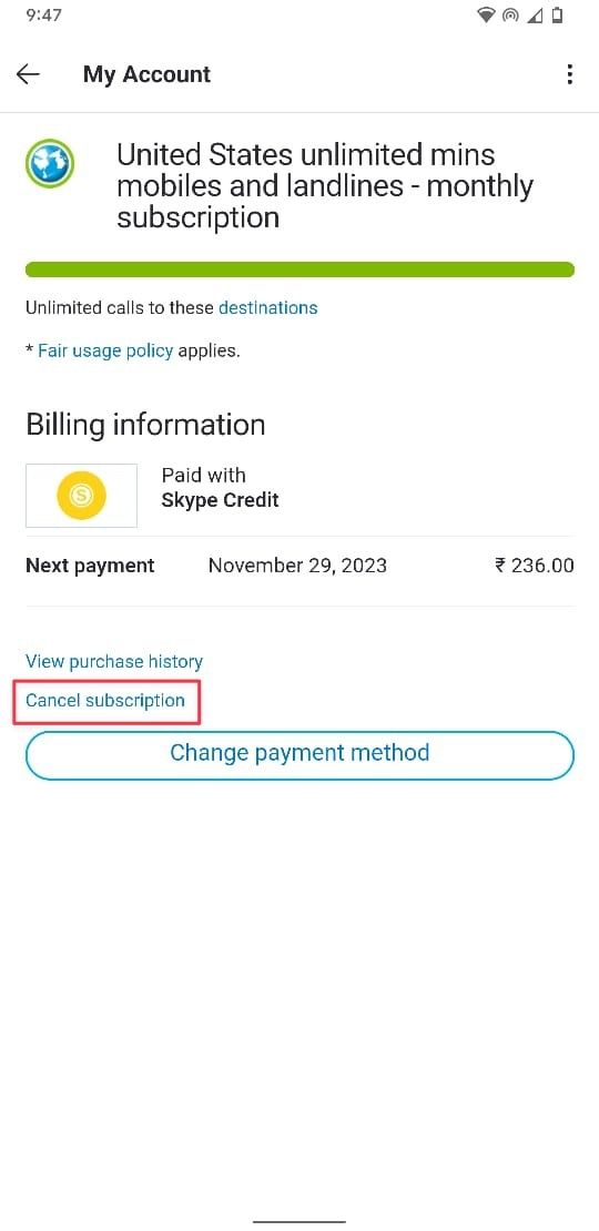 Skype: How to cancel your subscription Skype: How to cancel your subscription