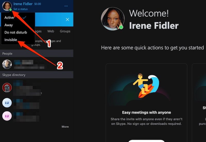 How to block and unblock someone on Skype