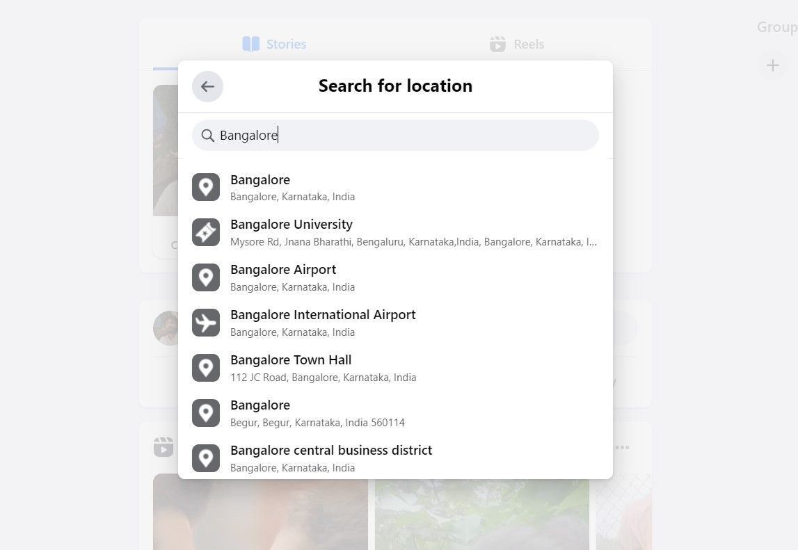 Facebook: How to check in