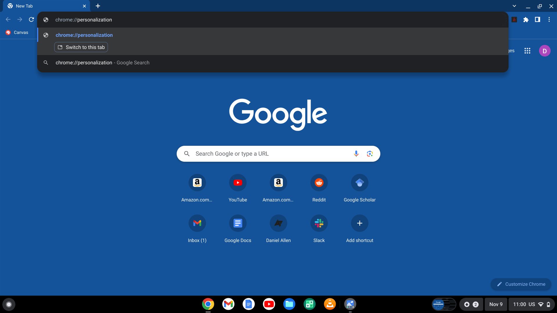 How to use the Chromebook Personalization Hub
