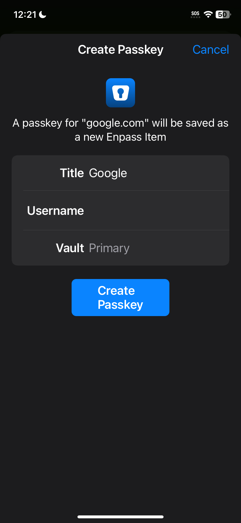 Enpass How To Set Up Passkeys For Your Apps 9942